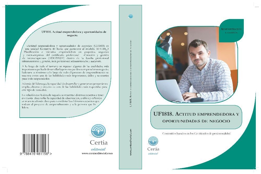 UF1818 Actitud emprendedora y oportunidades de negocio UF1818 Actitud emprendedora y oportunidades de negocio